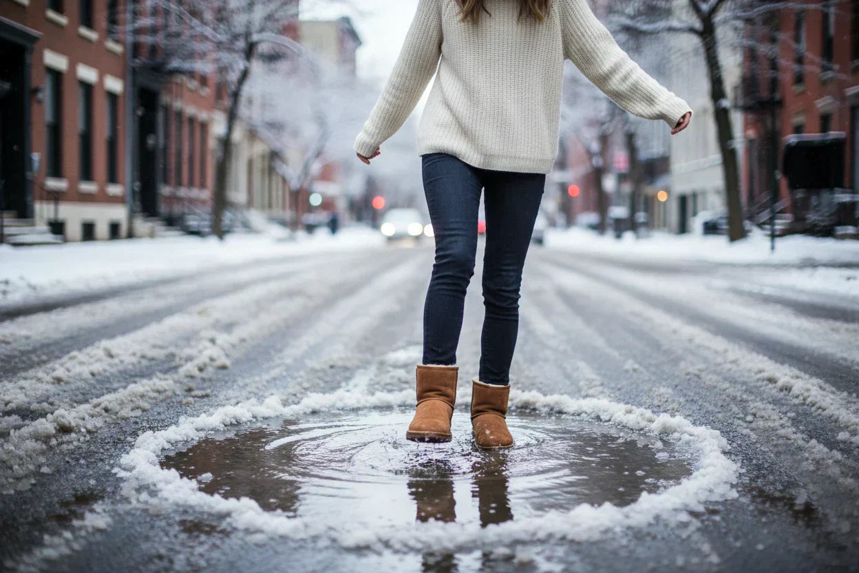 Professional UGG Salt Stain Removal | LeatherCareUSA