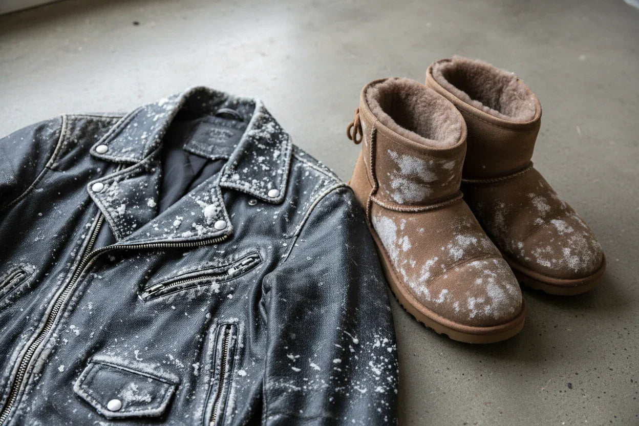 Remove Salt Stains from Leather | Professional Neutralization & Care ...