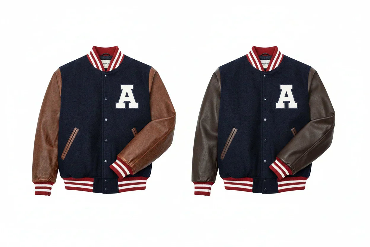 Cleaning Varsity Jackets with Vinyl Sleeves | LeatherCareUSA
